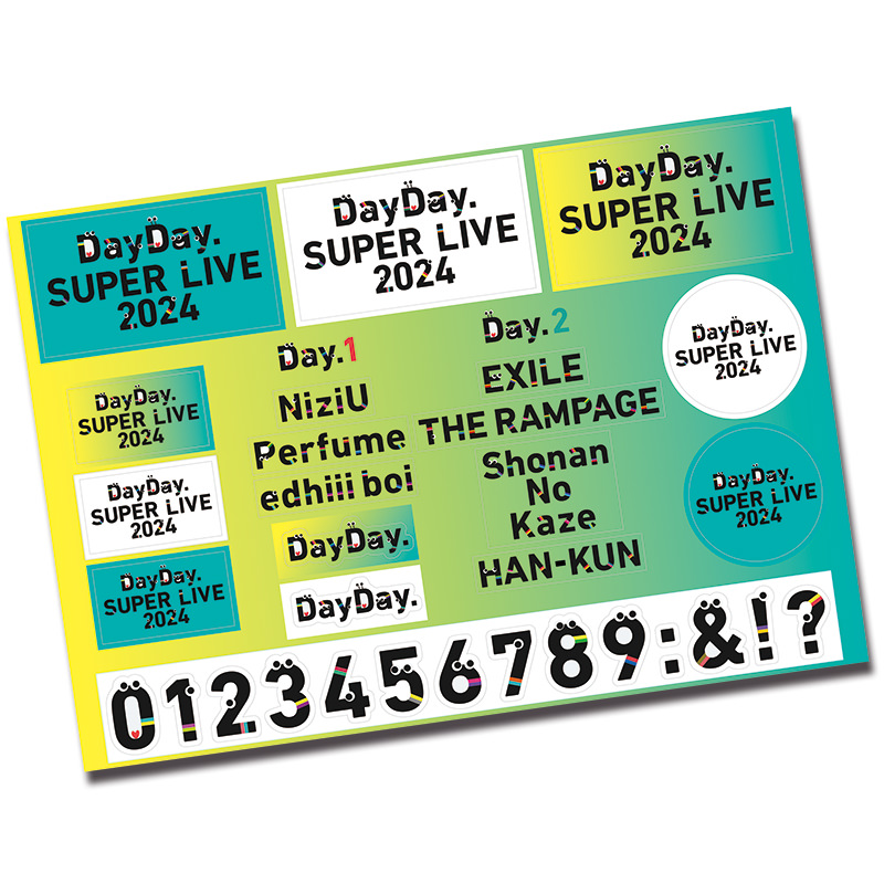 DayDay. SUPER LIVE 2024 3.9sat 10sun @横浜アリーナ